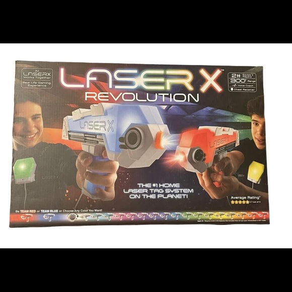 Other | Laser X Two Player Revolution Double Blasters Battery Operated ...